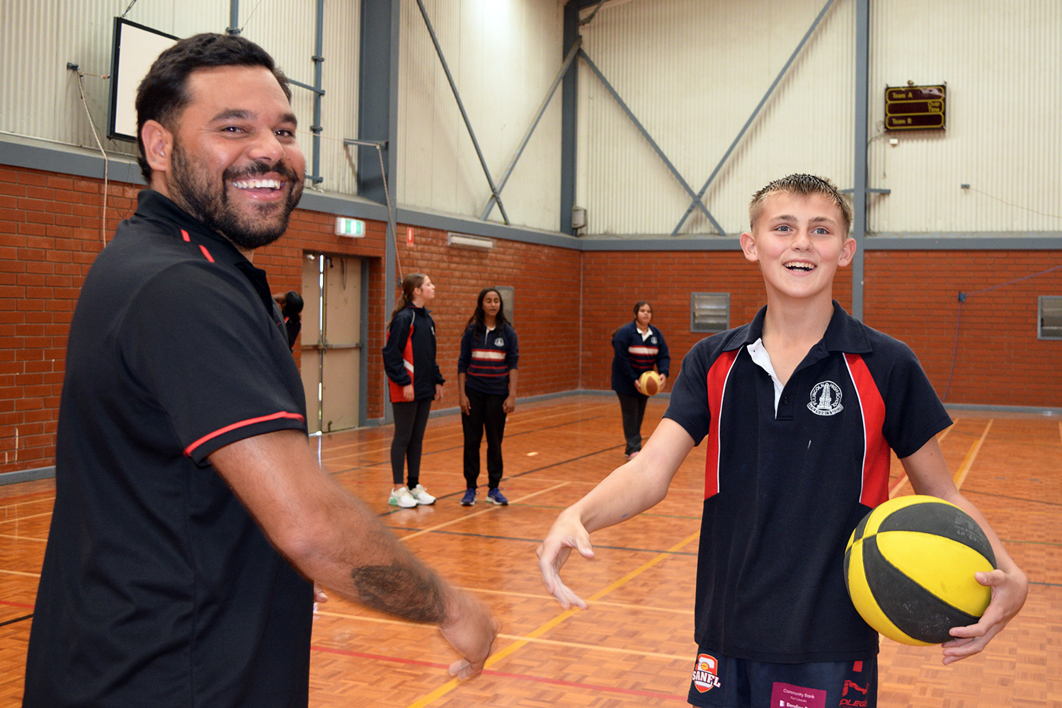 Reconciliation Week Lunchtime Fun in the Gym - Port Lincoln High School