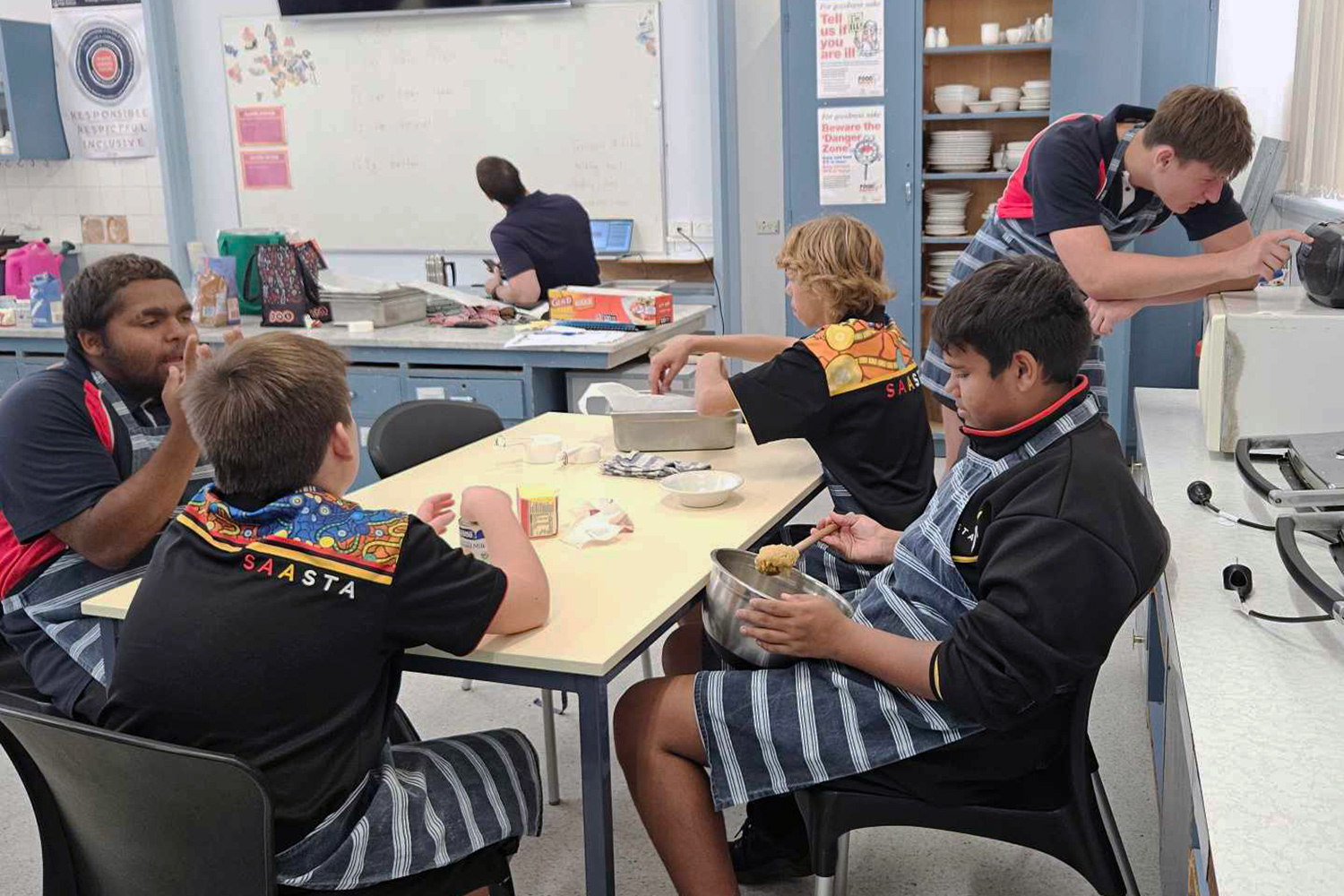 Year 10 Maths Classes Cook for Fred's Van - Port Lincoln High School
