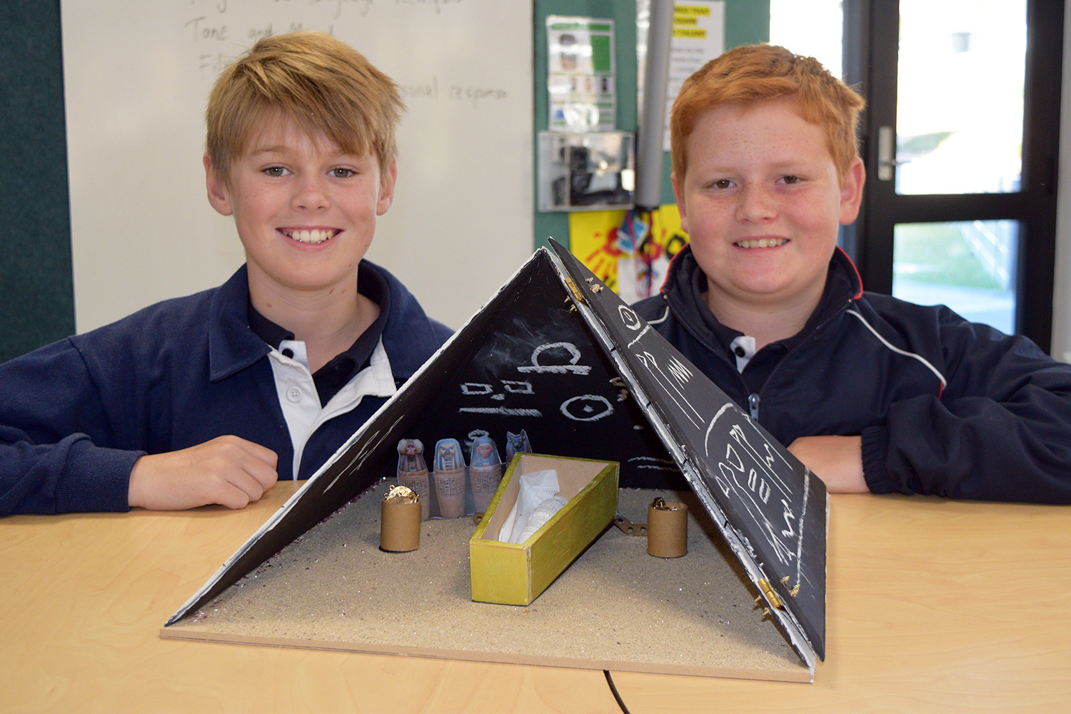 Year 7's Create Ancient Egyptian Artefacts - Port Lincoln High School
