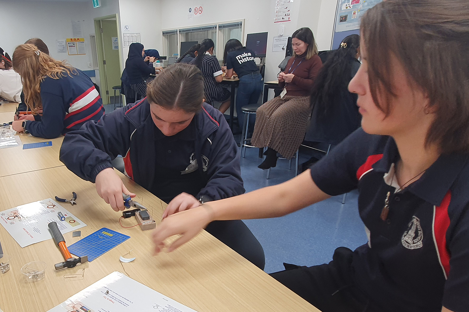 Year 10 Girls Join "Young Women in STEM" - Port Lincoln High School