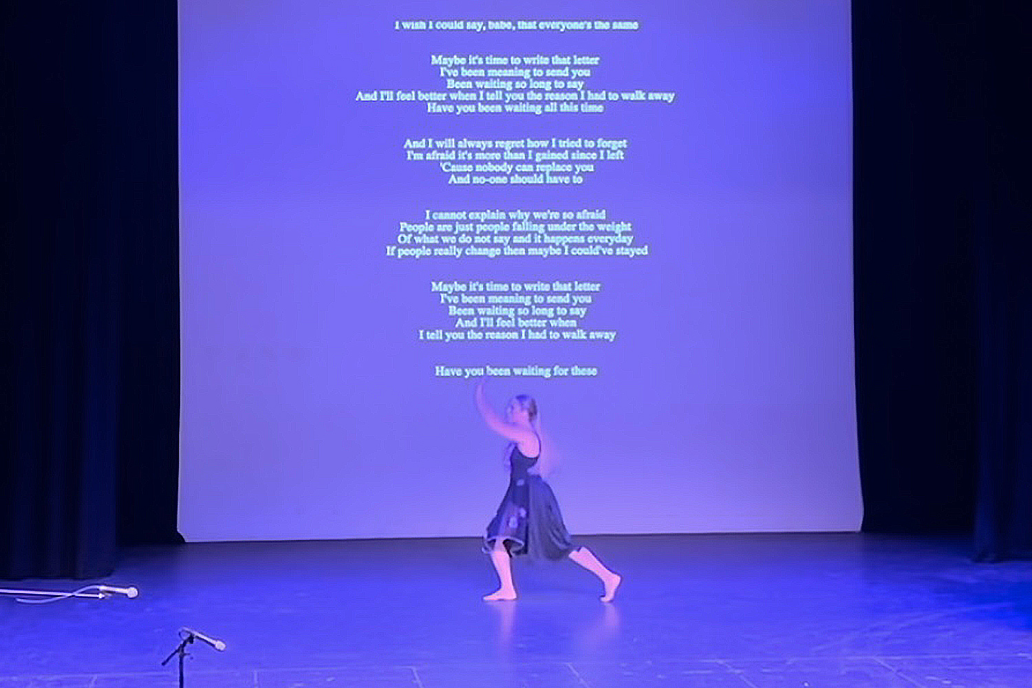 Myah Performs at Mayor's Charity Concert - Port Lincoln High School