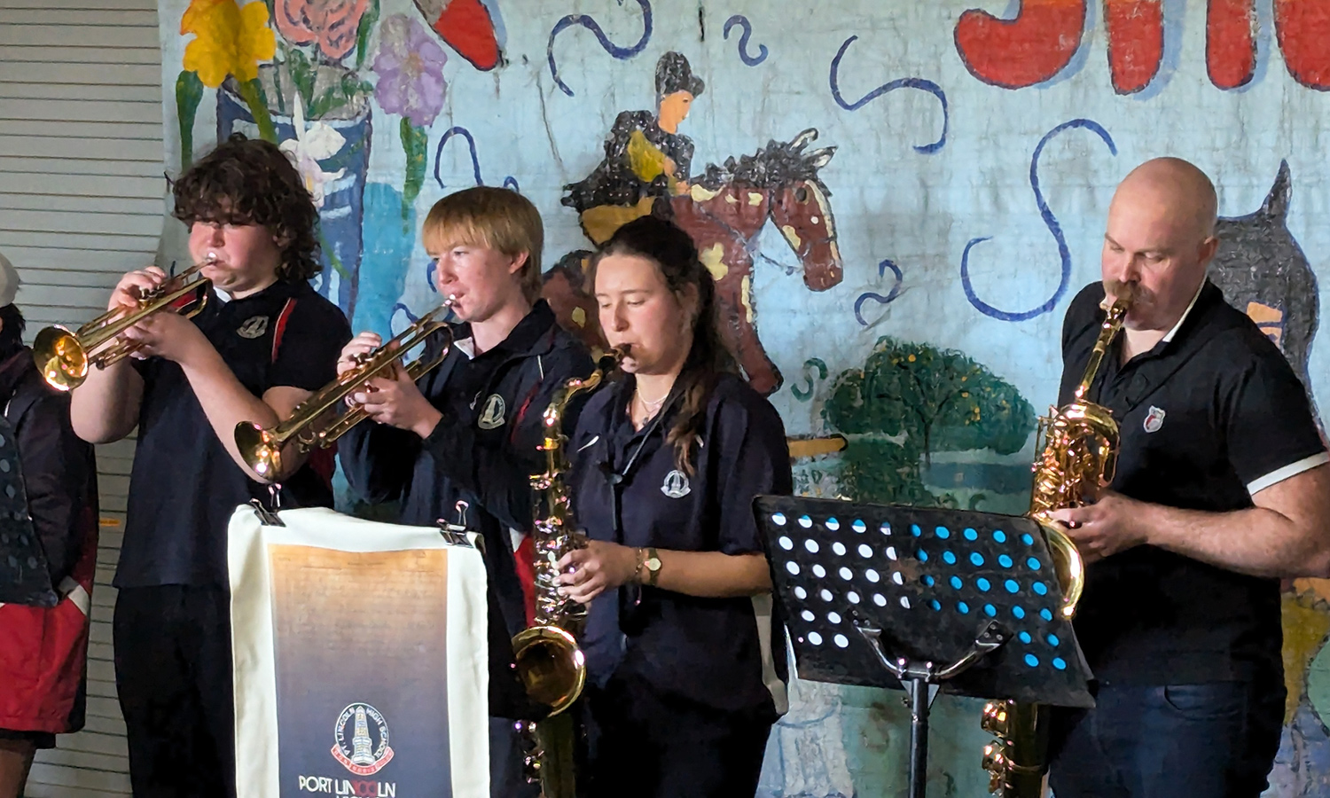 Stage Band Sizzles on Show Stage - Port Lincoln High School