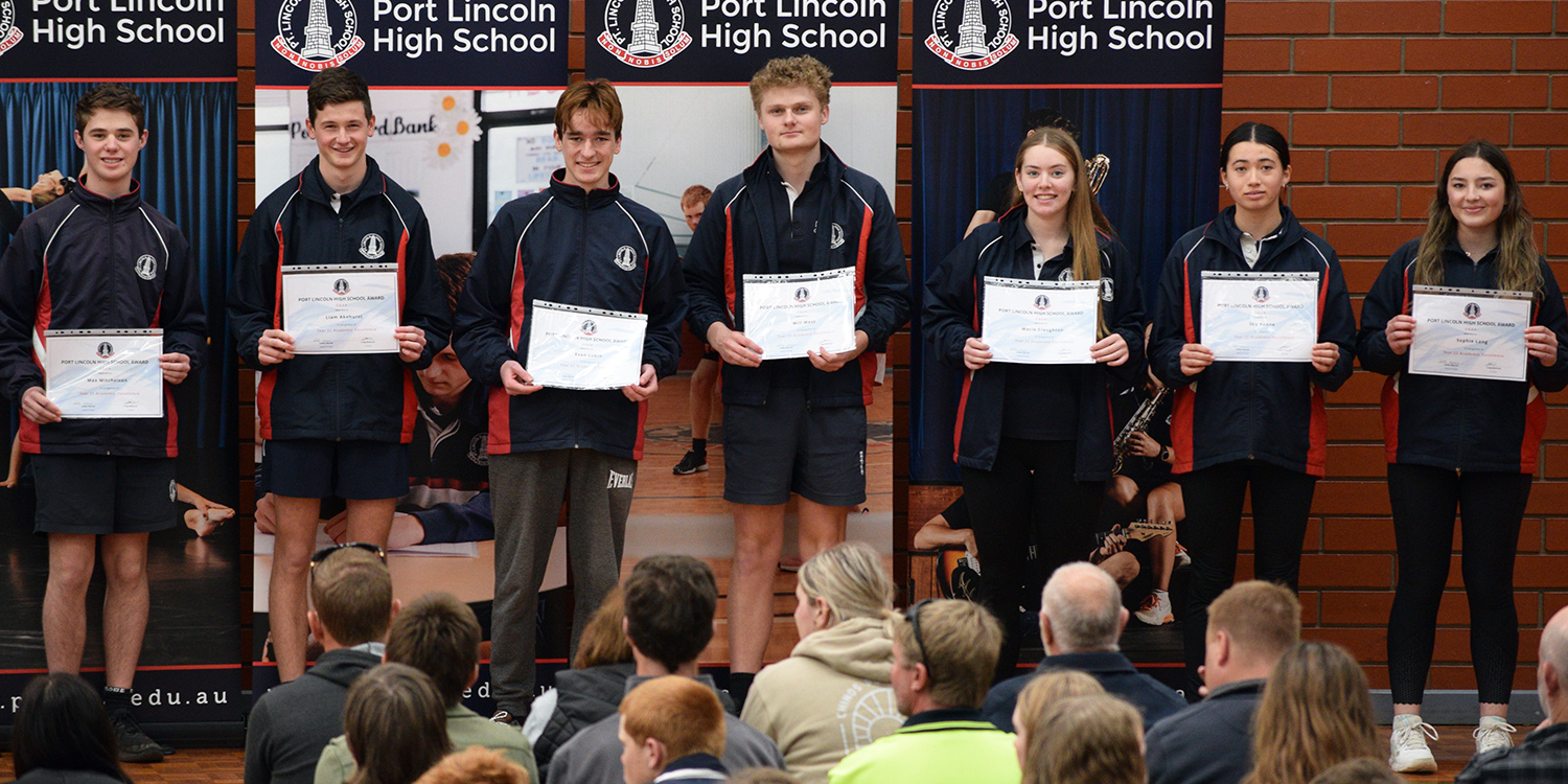 Academic Success Celebrated at Whole School Assembly - Port Lincoln ...