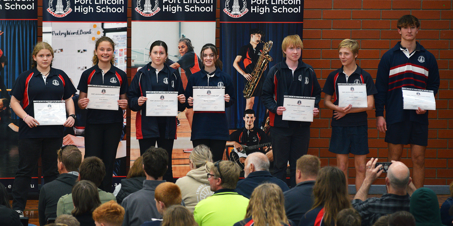 Academic Success Celebrated at Whole School Assembly - Port Lincoln ...