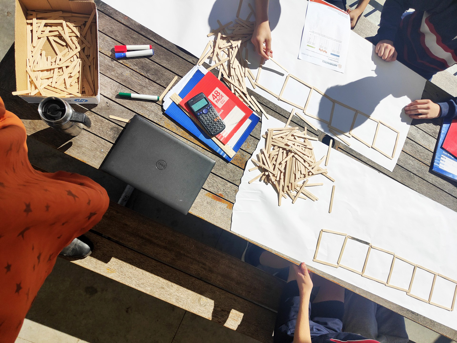 Year 7 Maths Class Enjoyed the "Sum-shine" - Port Lincoln High School