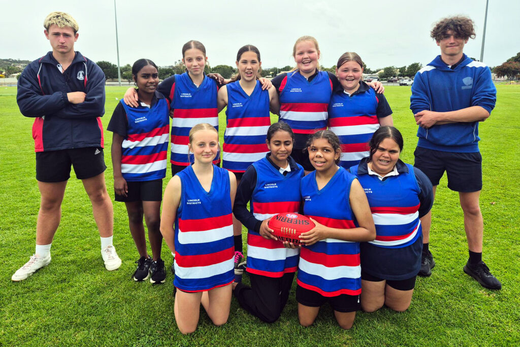 PLHS Girls Compete at 9-a-side Footy Carnival - Port Lincoln High School