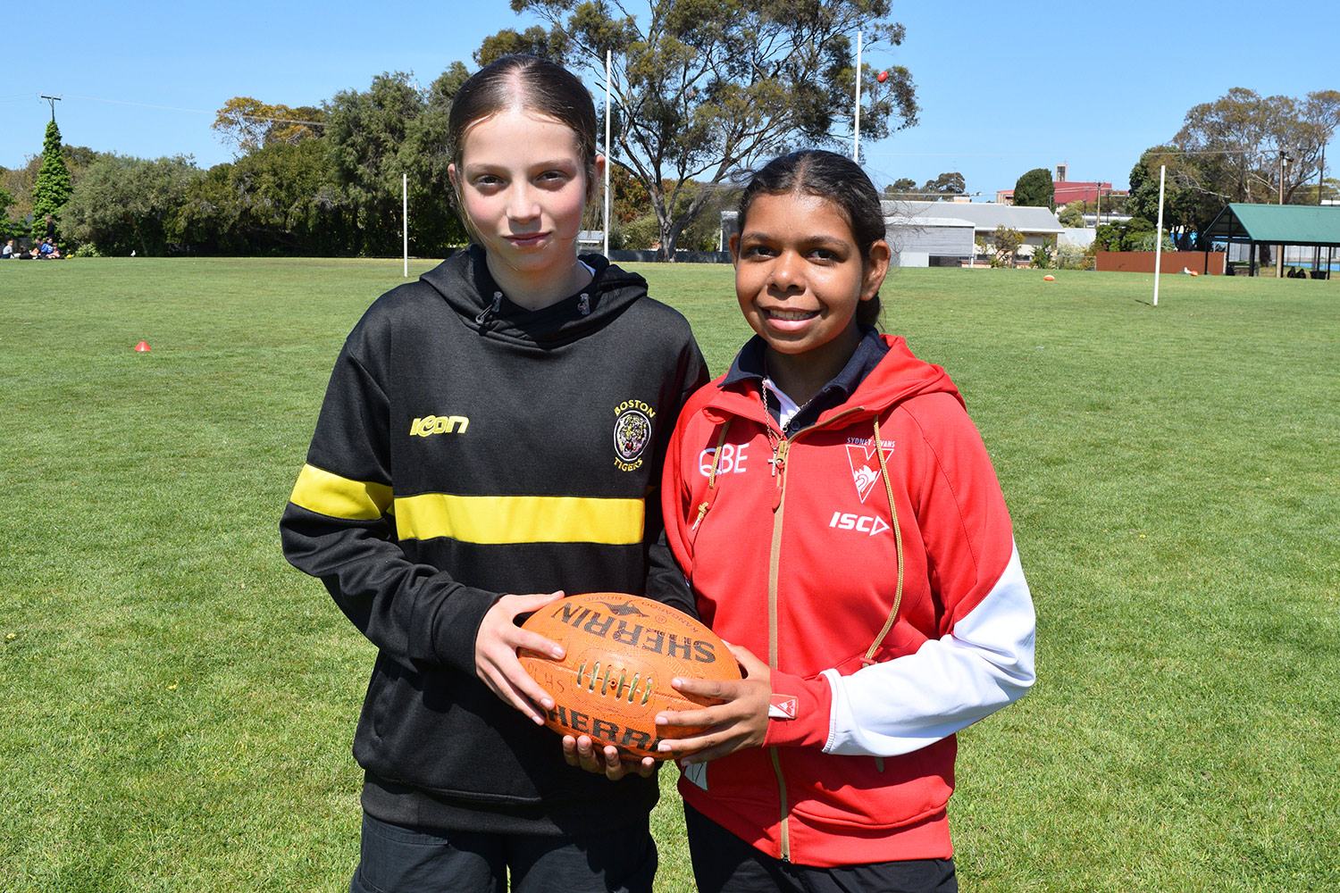 Images from the Staff vs. Students Footy Match - Port Lincoln High School