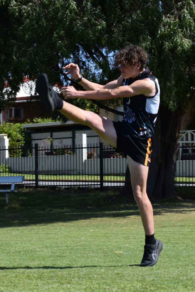 Footy Colours Day Sprints & Longest Kick Comps - Port Lincoln High School