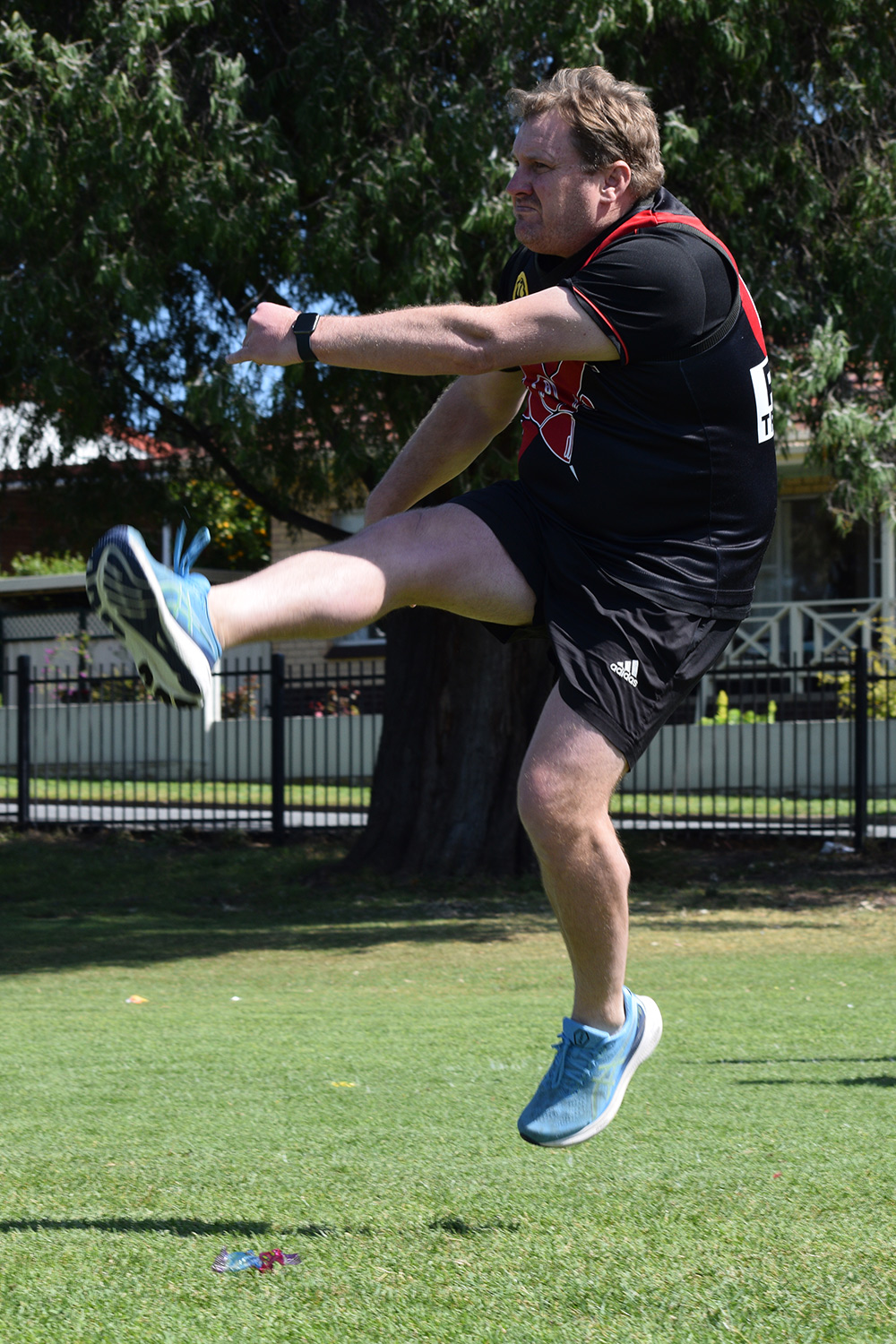 Footy Colours Day Sprints & Longest Kick Comps - Port Lincoln High School