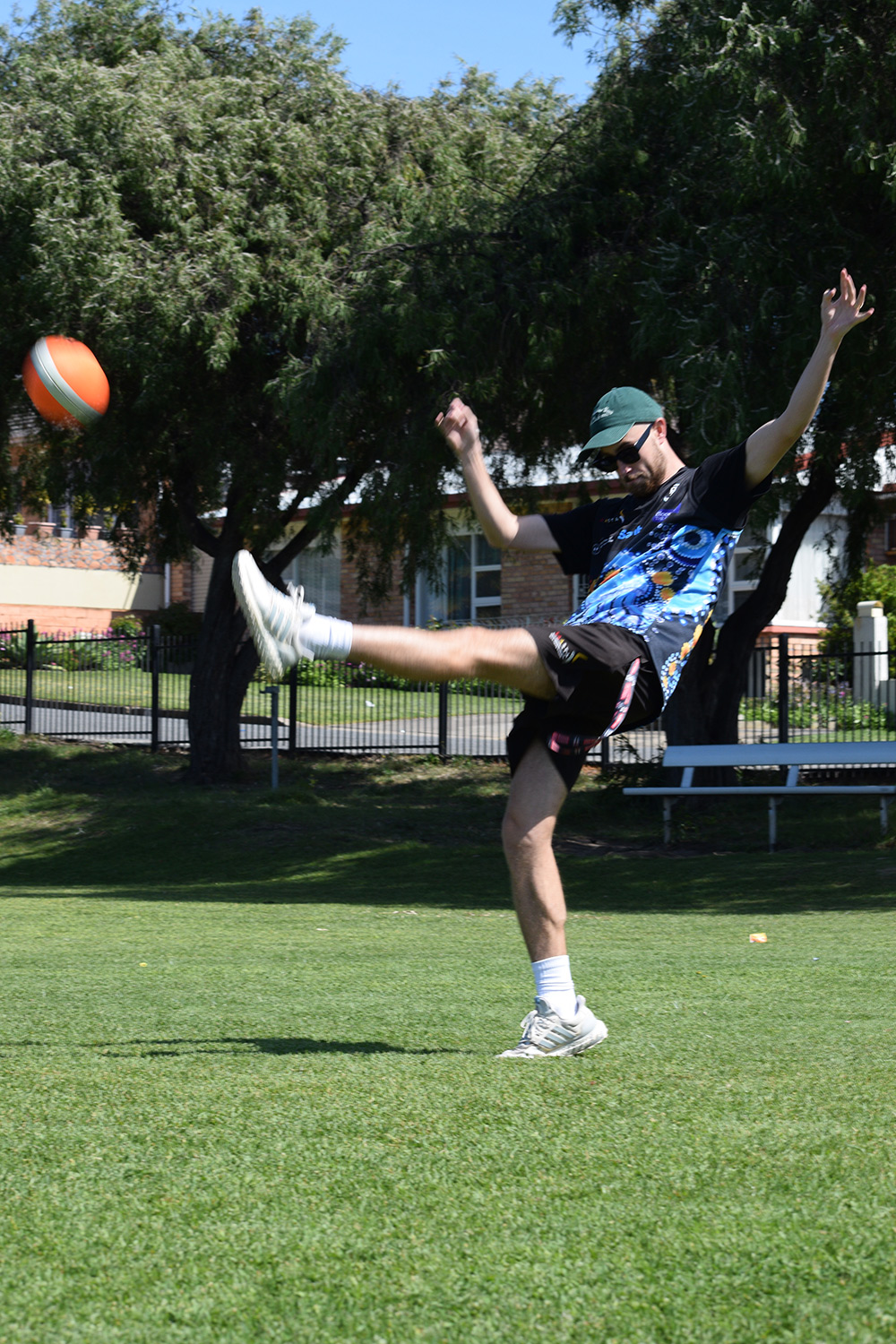 Footy Colours Day Sprints & Longest Kick Comps - Port Lincoln High School