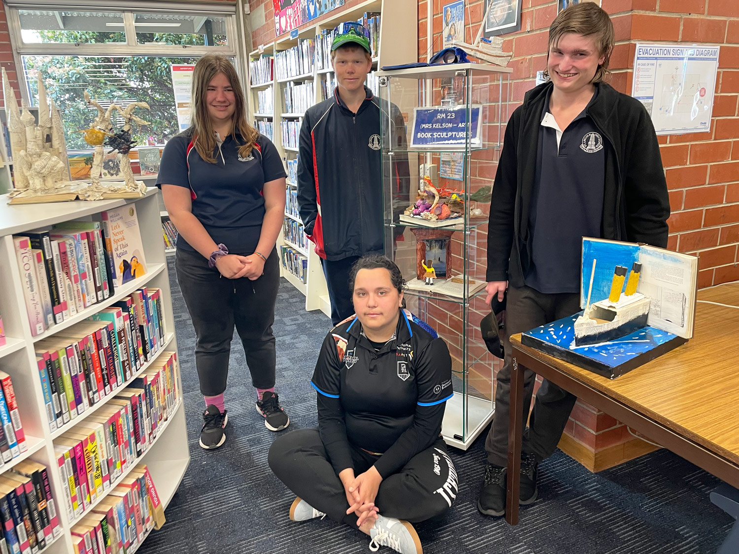 Room 23 Artists Produce “Magical” Book Sculptures - Port Lincoln High ...