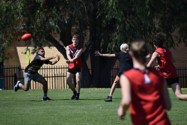 Images from the Staff vs. Students Footy Match - Port Lincoln High School