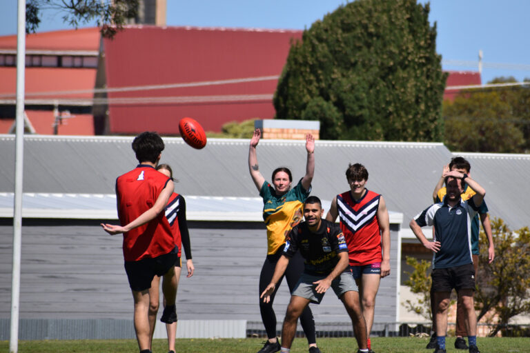 Images from the Staff vs. Students Footy Match - Port Lincoln High School