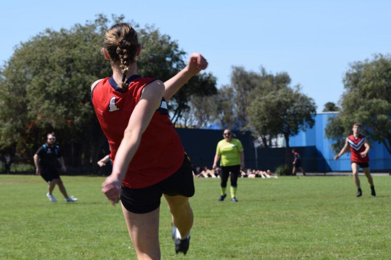 Images from the Staff vs. Students Footy Match - Port Lincoln High School