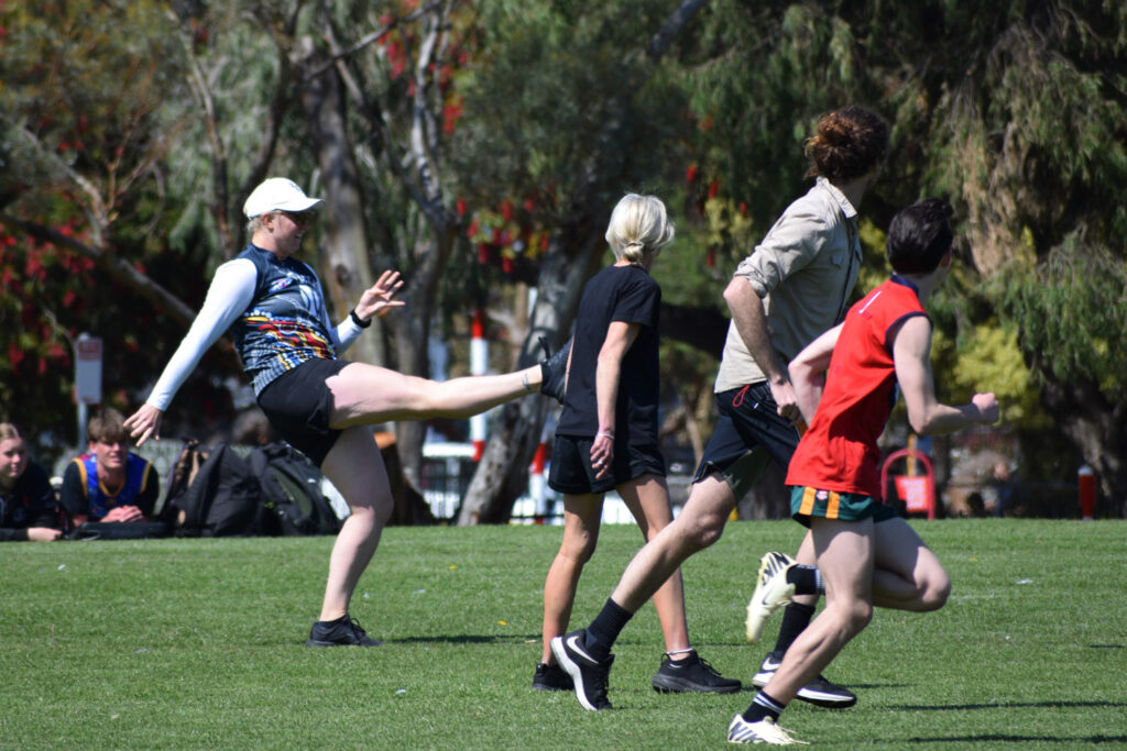 Images from the Staff vs. Students Footy Match - Port Lincoln High School
