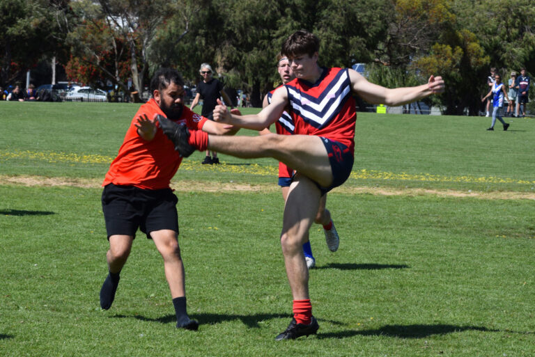 Images from the Staff vs. Students Footy Match - Port Lincoln High School