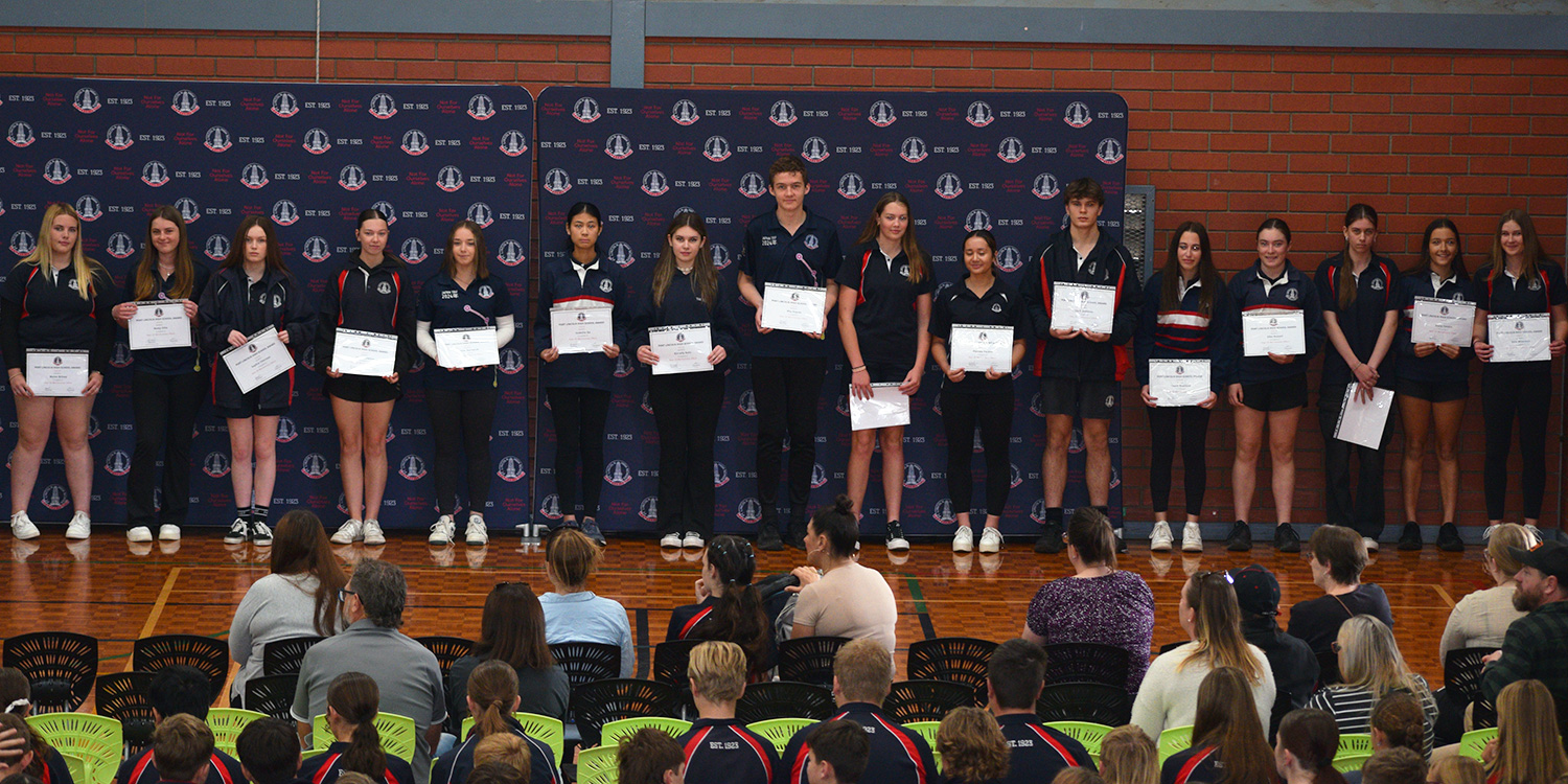 Success Recognised at Term 4 Awards Assembly - Port Lincoln High School