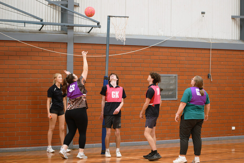 11-12 Scoreline in Staff vs. Year 11 Student Netball - Port Lincoln ...