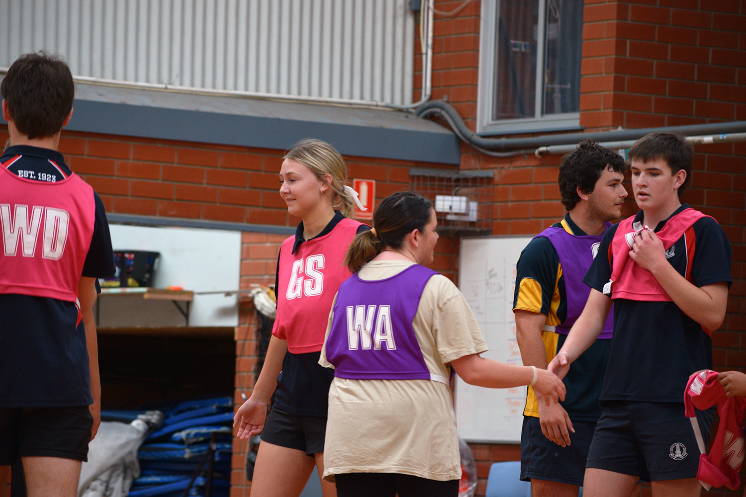 11-12 Scoreline in Staff vs. Year 11 Student Netball - Port Lincoln ...