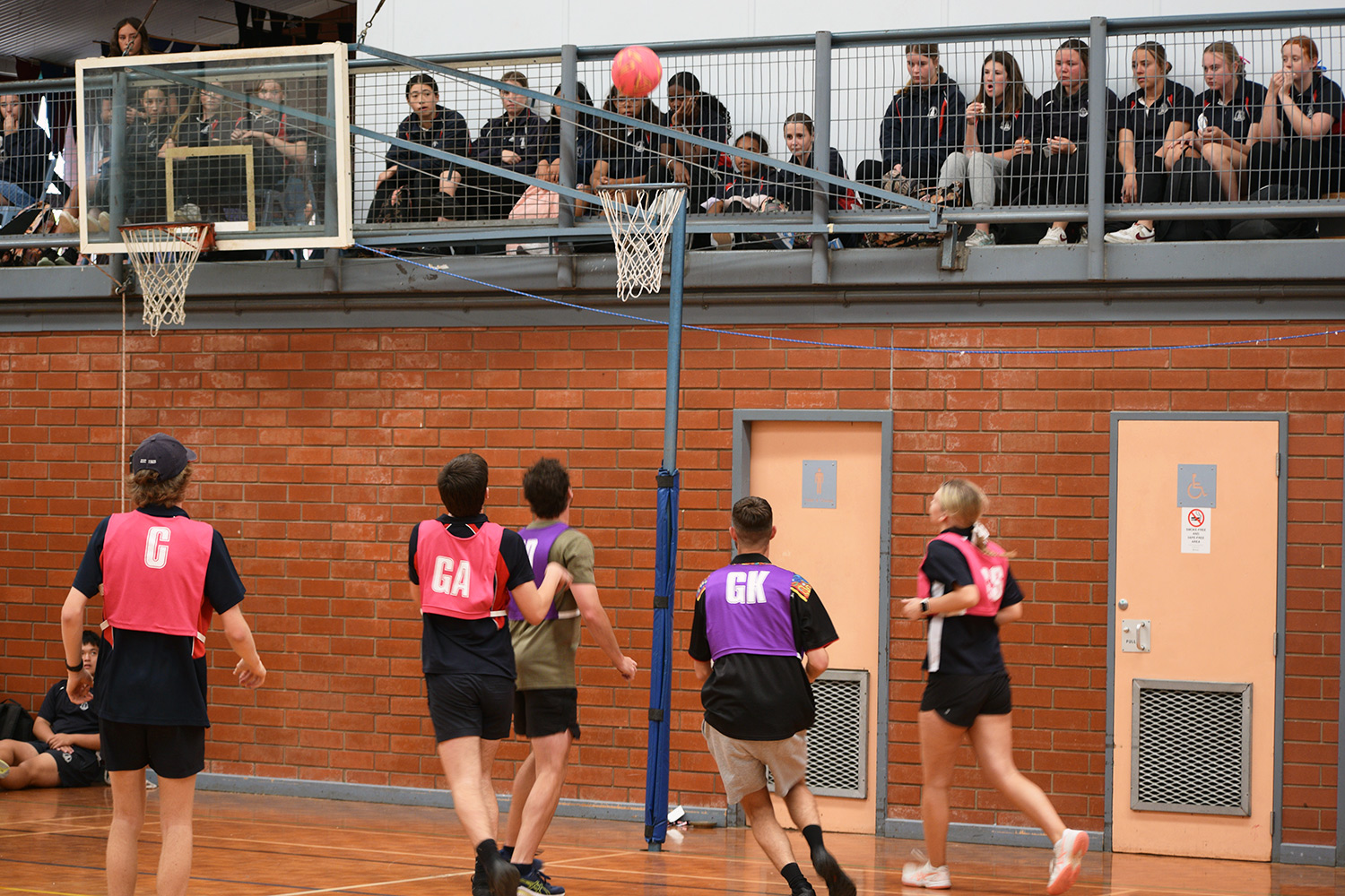 11-12 Scoreline in Staff vs. Year 11 Student Netball - Port Lincoln ...