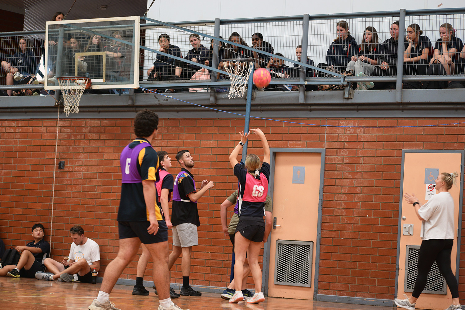 11-12 Scoreline in Staff vs. Year 11 Student Netball - Port Lincoln ...