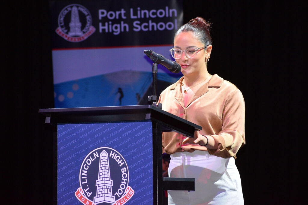 Zoe's Inspirational Speech (Full Transcript) - Port Lincoln High School