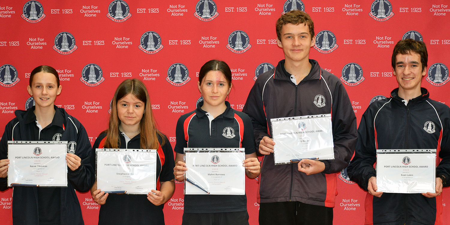Final Awards Assembly for 2024 School Year - Port Lincoln High School