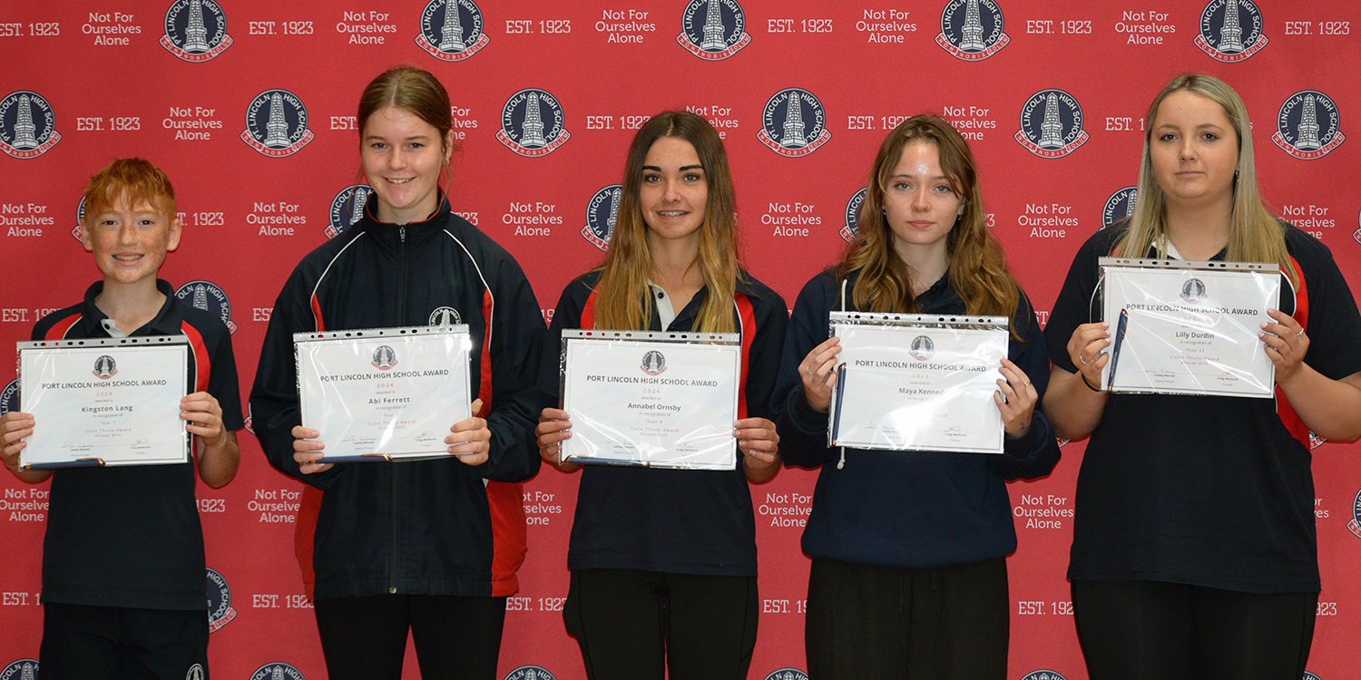 Final Awards Assembly for 2024 School Year - Port Lincoln High School