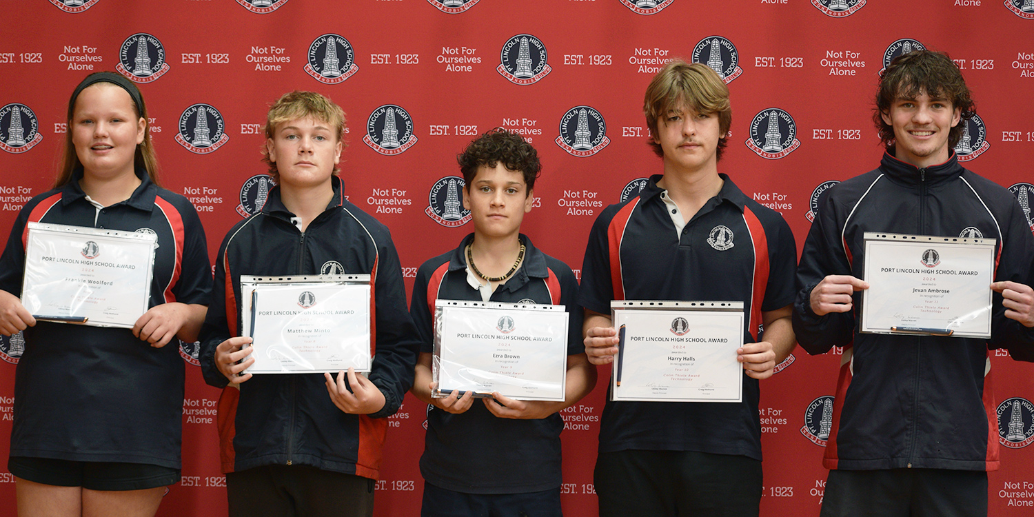 Final Awards Assembly for 2024 School Year - Port Lincoln High School