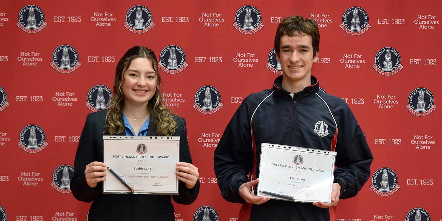 Final Awards Assembly for 2024 School Year - Port Lincoln High School