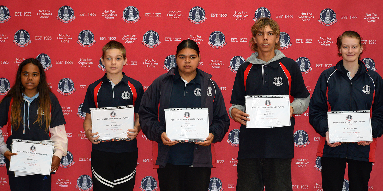 Final Awards Assembly for 2024 School Year - Port Lincoln High School