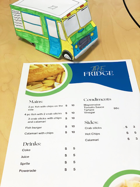 Year 7's Create Food Truck Businesses - Port Lincoln High School