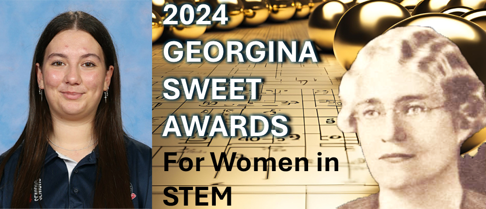 Georgina Wins Namesake STEM Award - Port Lincoln High School