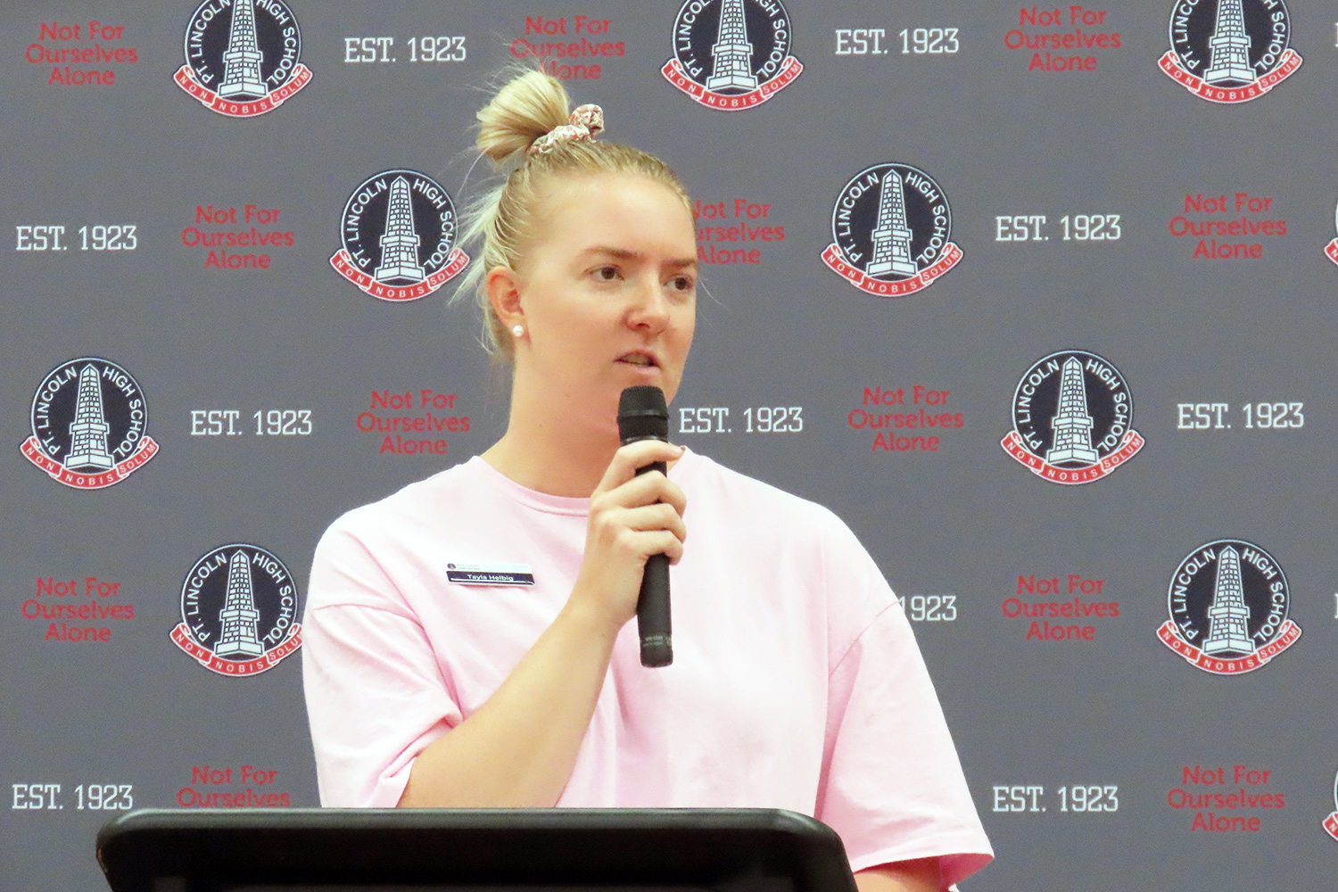 House Captains Inducted at Whole School Assembly - Port Lincoln High School