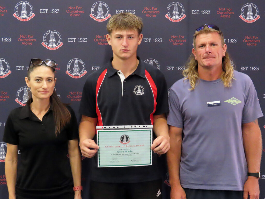 House Captains Inducted at Whole School Assembly - Port Lincoln High School