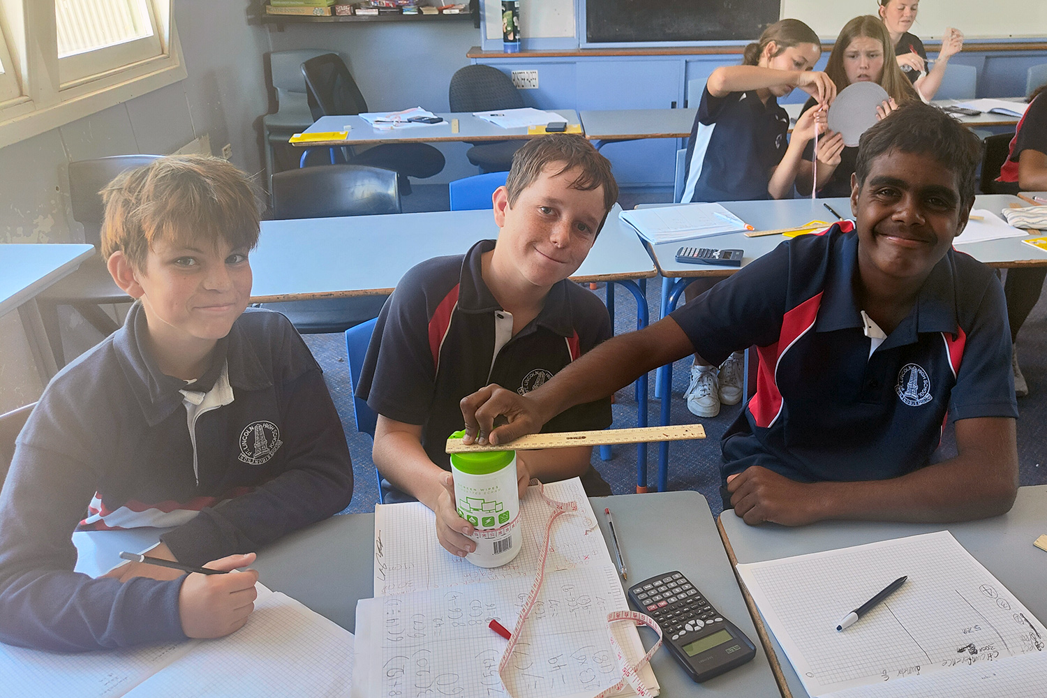 Year 8 Maths Classes Celebrate Pi Day - Port Lincoln High School