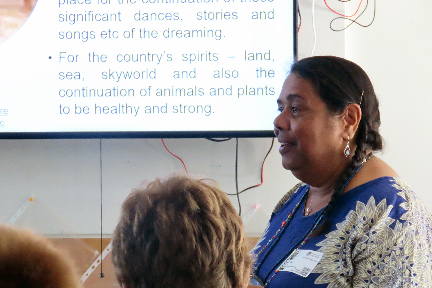 Susie Delivers “Songlines” Workshops - Port Lincoln High School