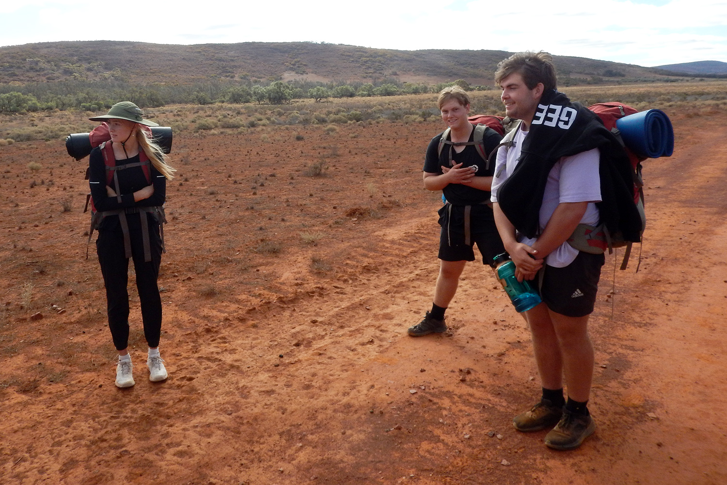 32km Gawler Ranges Hike for Outdoor Ed Class - Port Lincoln High School