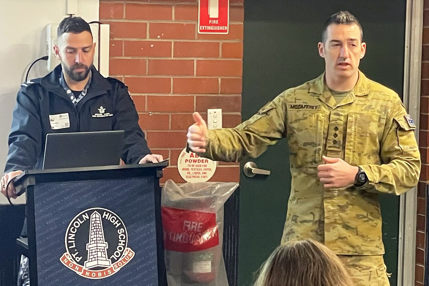 ADF Careers Presentation for Senior Students - Port Lincoln High School