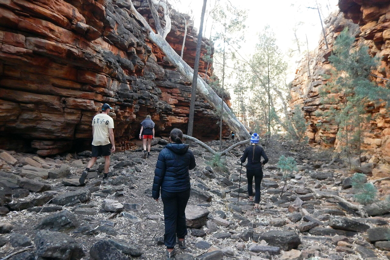 Remarkable 45km Trek for Year 11 Outdoor Ed Class - Port Lincoln High ...