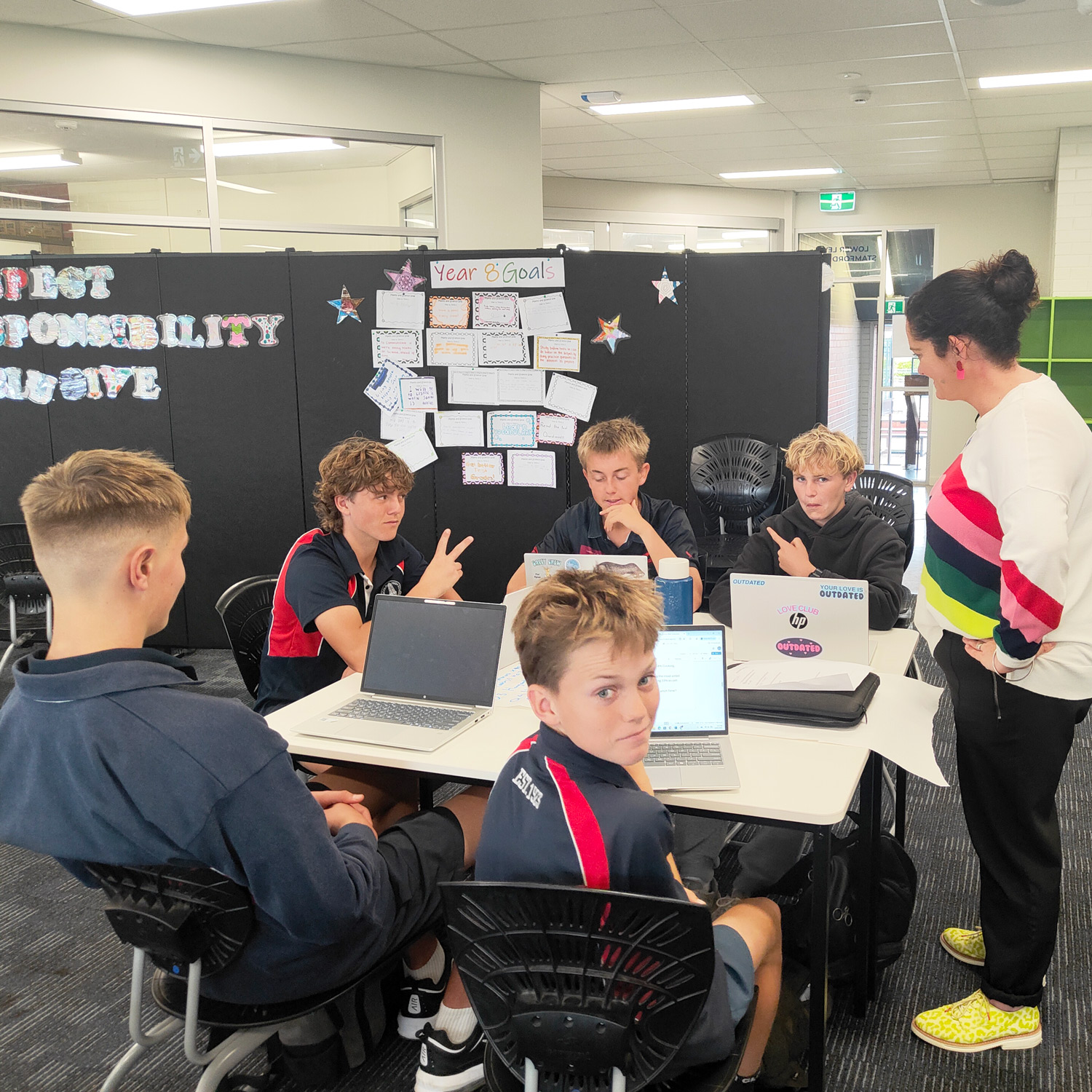 Year 8 Maths Classes Collect & Share Data - Port Lincoln High School